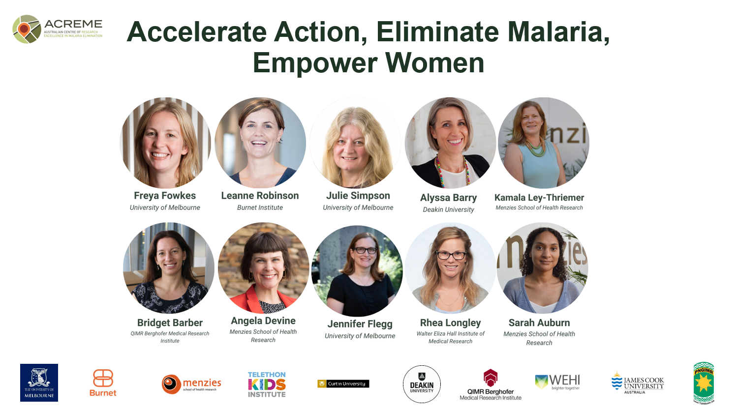 International Women’s Day: Accelerate Action, Eliminate Malaria ...
